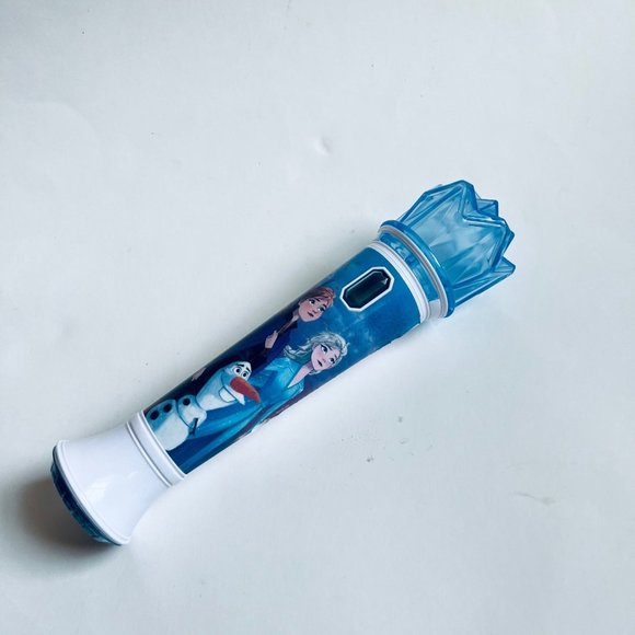 Disney | Toys | Disney Frozen Music Microphone Blue Elsa Anna | Poshmark